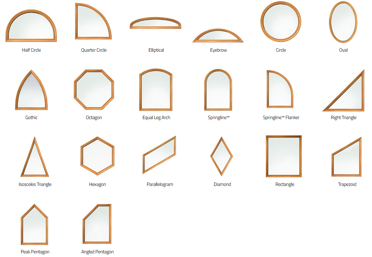 Andersen 400 Series Specialty Shape Windows - HNH Build